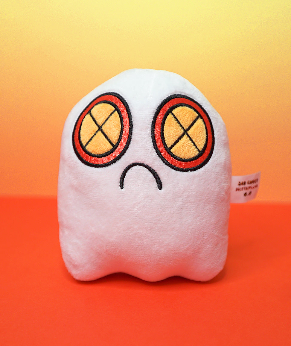 Sad Ghost Plush – KickThePj