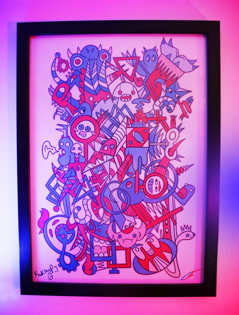 Shape Trap Poster *SIGNED* – KickThePj